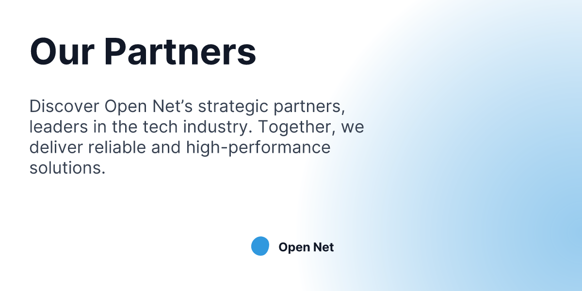 Our Partners | Open Net